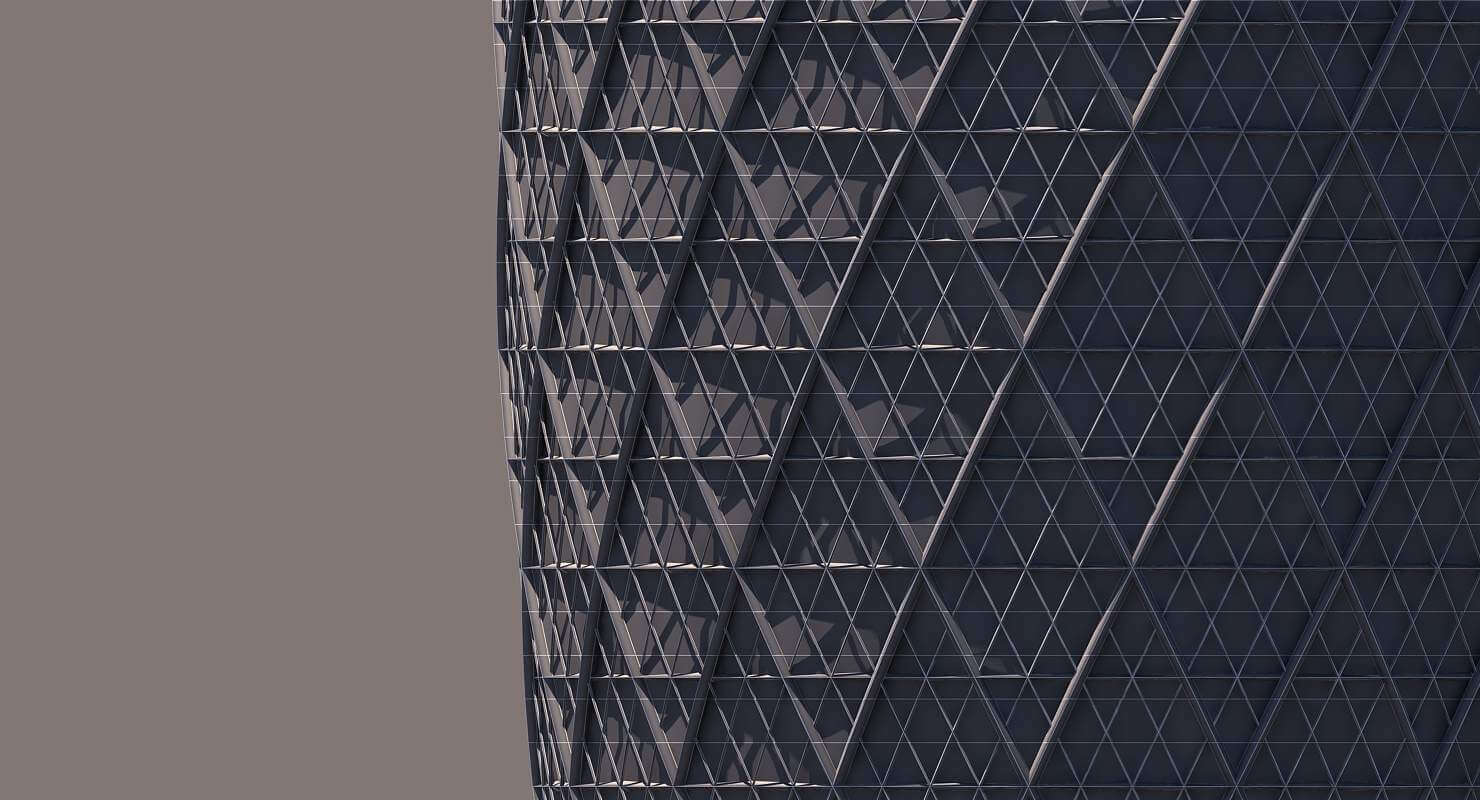 Gherkin Building - 3D Model by Giimann