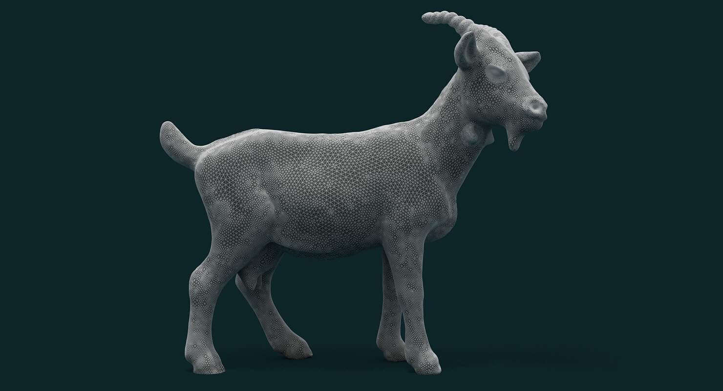 Goat - 3D Model by Giimann