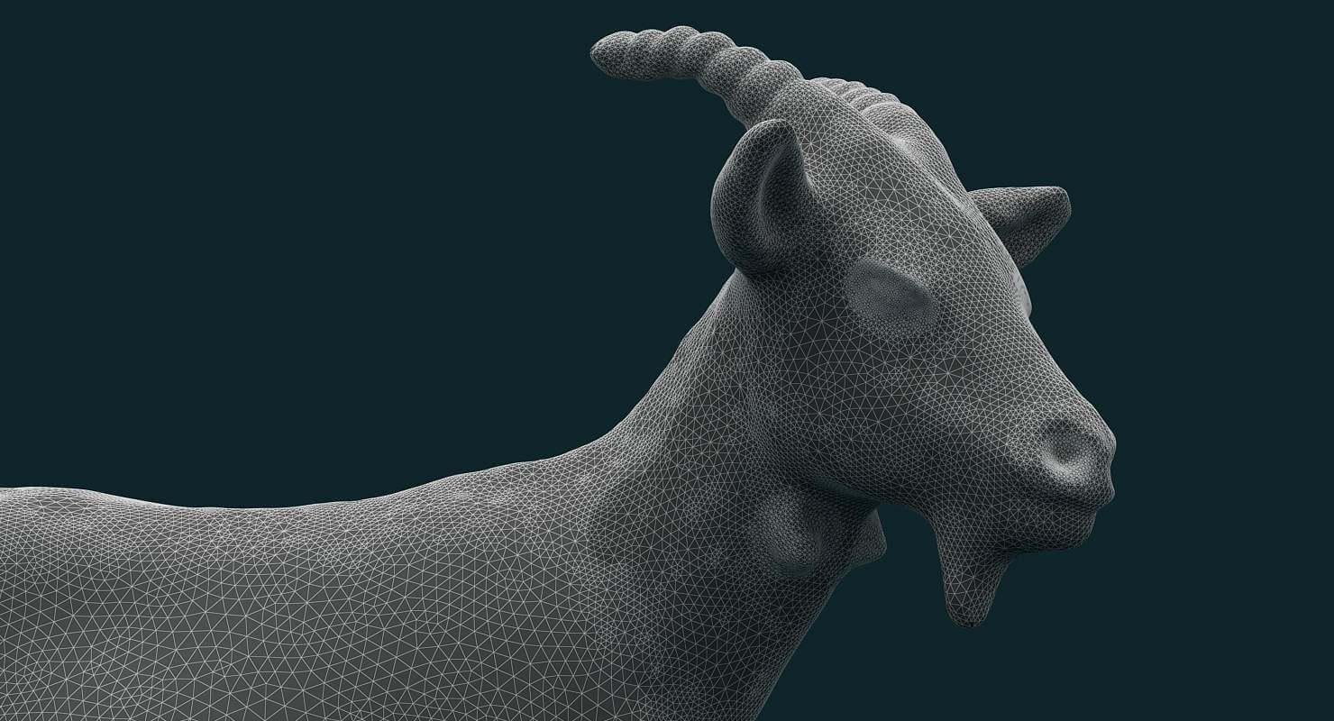 Goat - 3D Model by Giimann