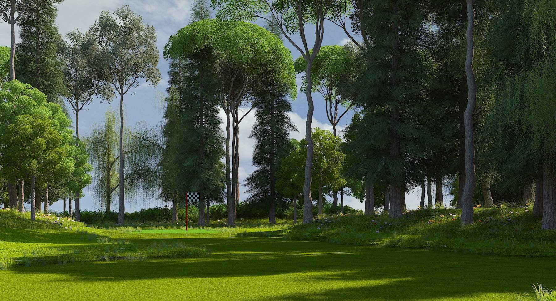 Golf Course - 3D Model by Giimann