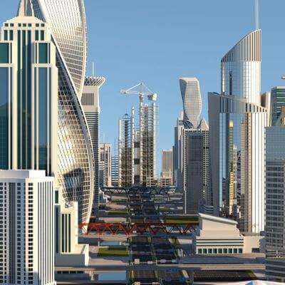 HD City - 3D Model by Giimann