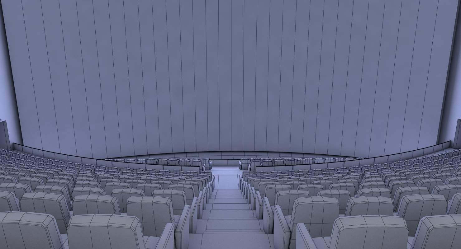Imax Cinema - 3D Model by Giimann