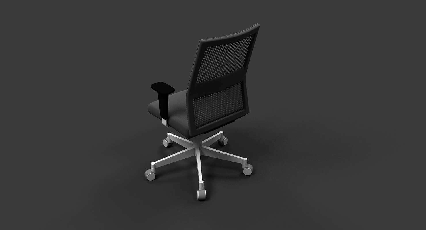 Itek Task Chair - 3D Model by Giimann