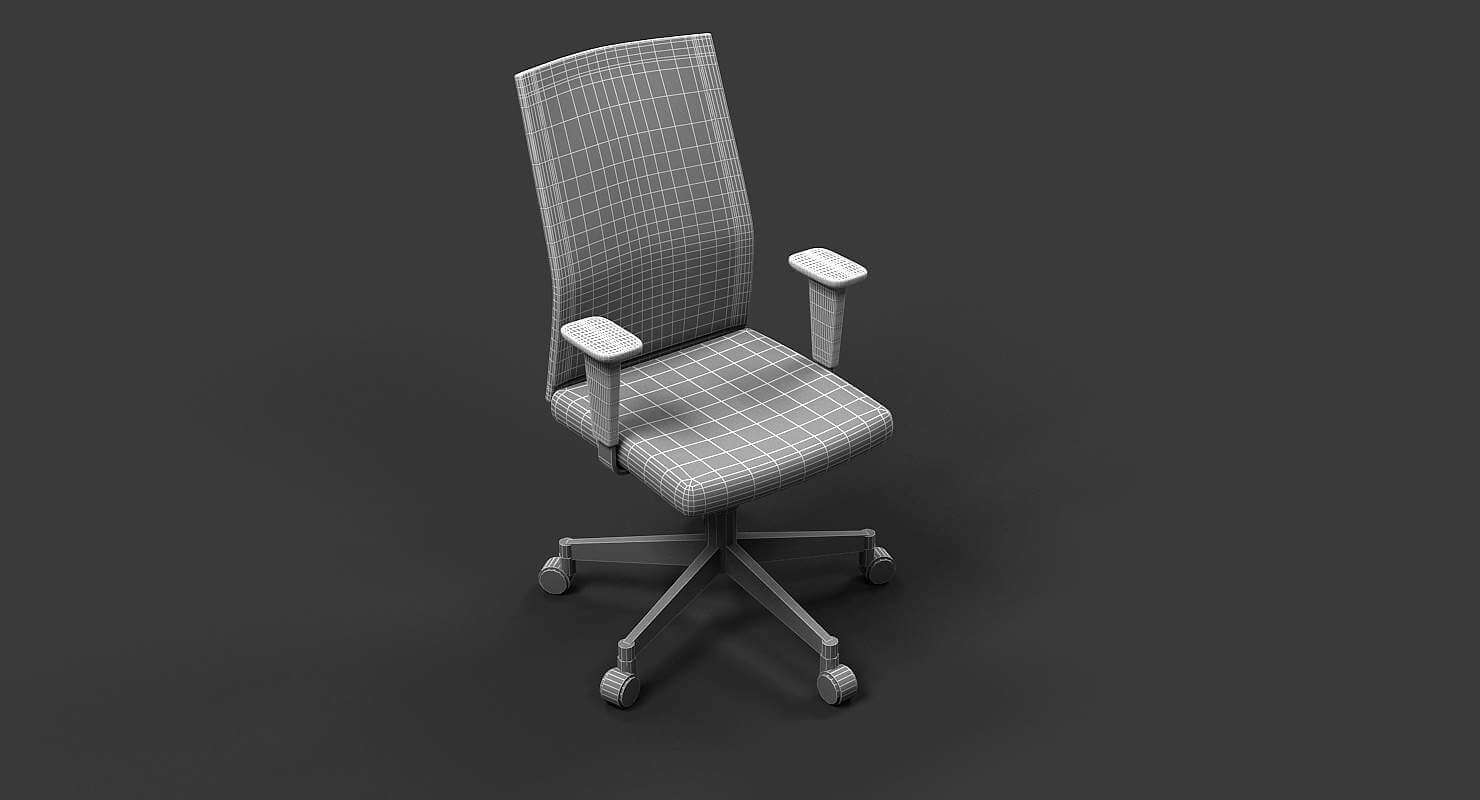 Itek Task Chair - 3D Model by Giimann