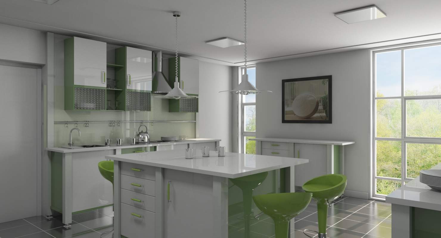 Kitchen - 3D Model by Giimann