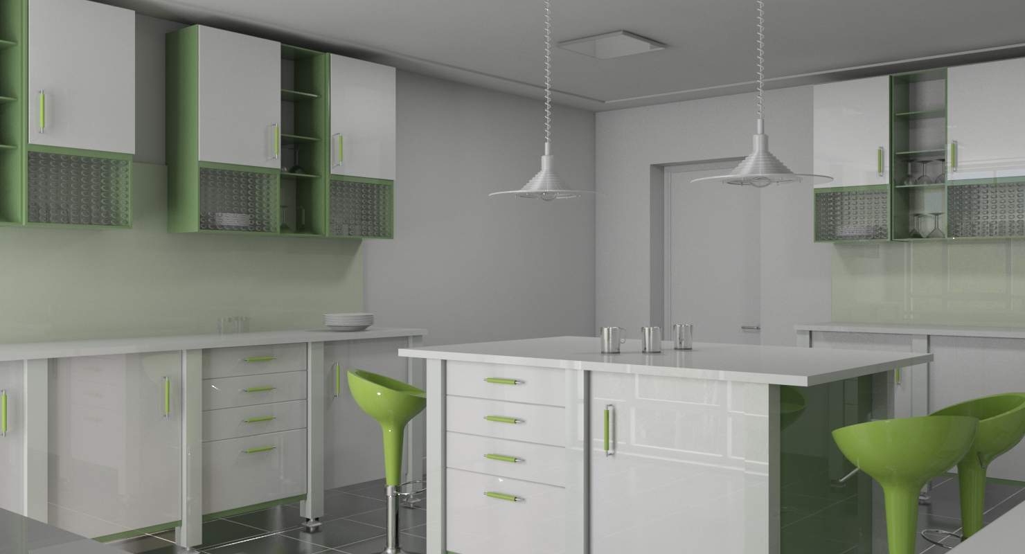 Kitchen - 3D Model by Giimann