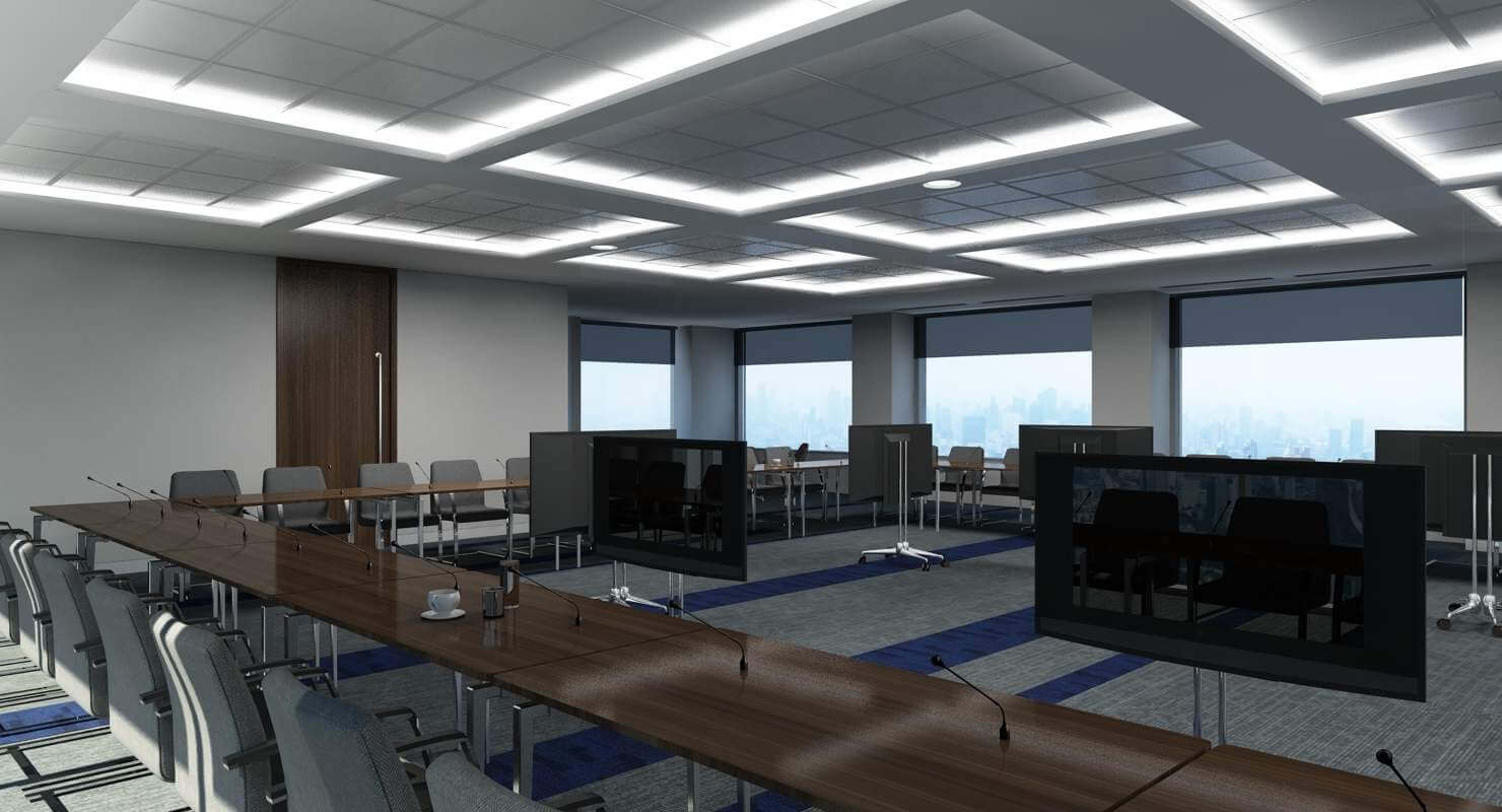 Large Conference Room - 3D Model by Giimann