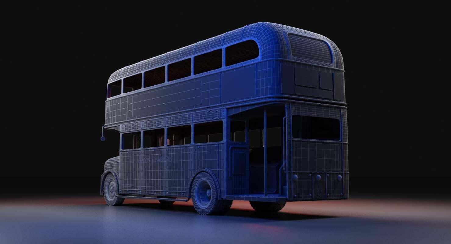 London Bus - 3D Model by Giimann