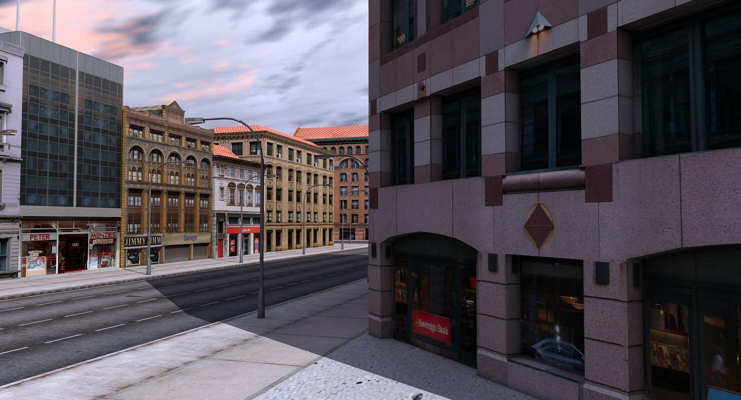 City Block - 3D Model by Giimann