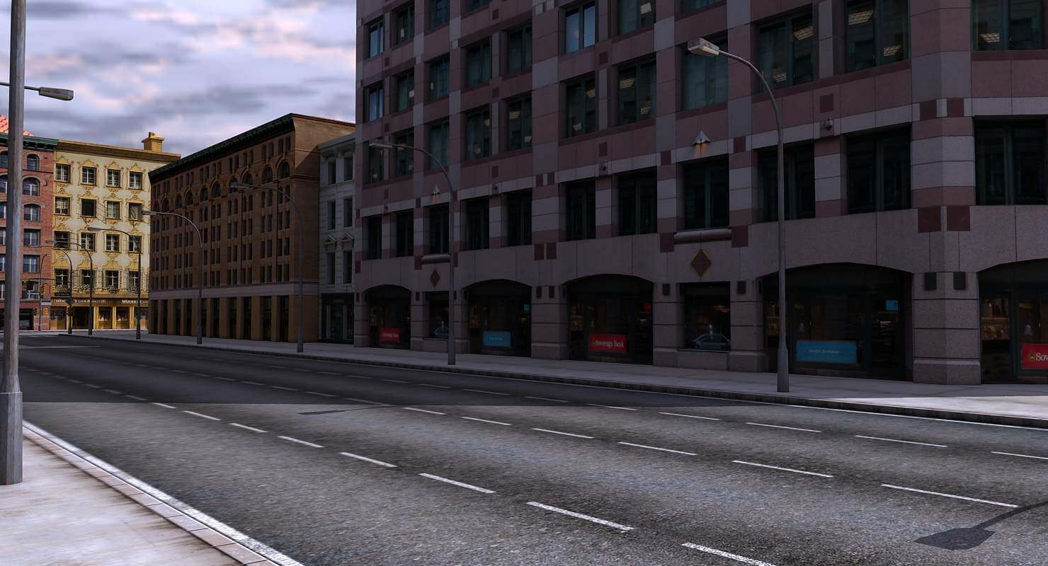 City Block - 3D Model by Giimann