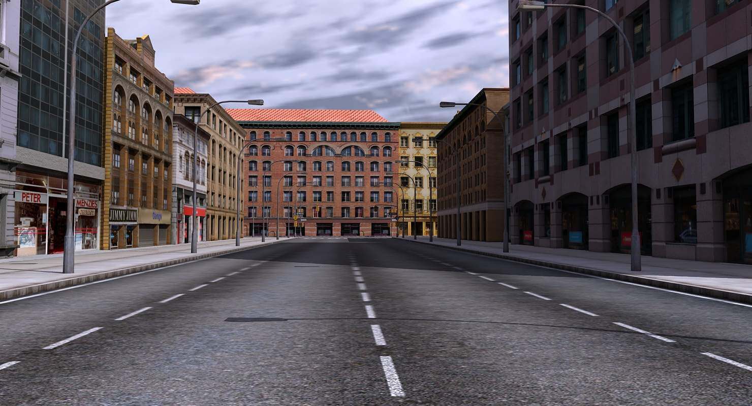 City Block - 3D Model by Giimann