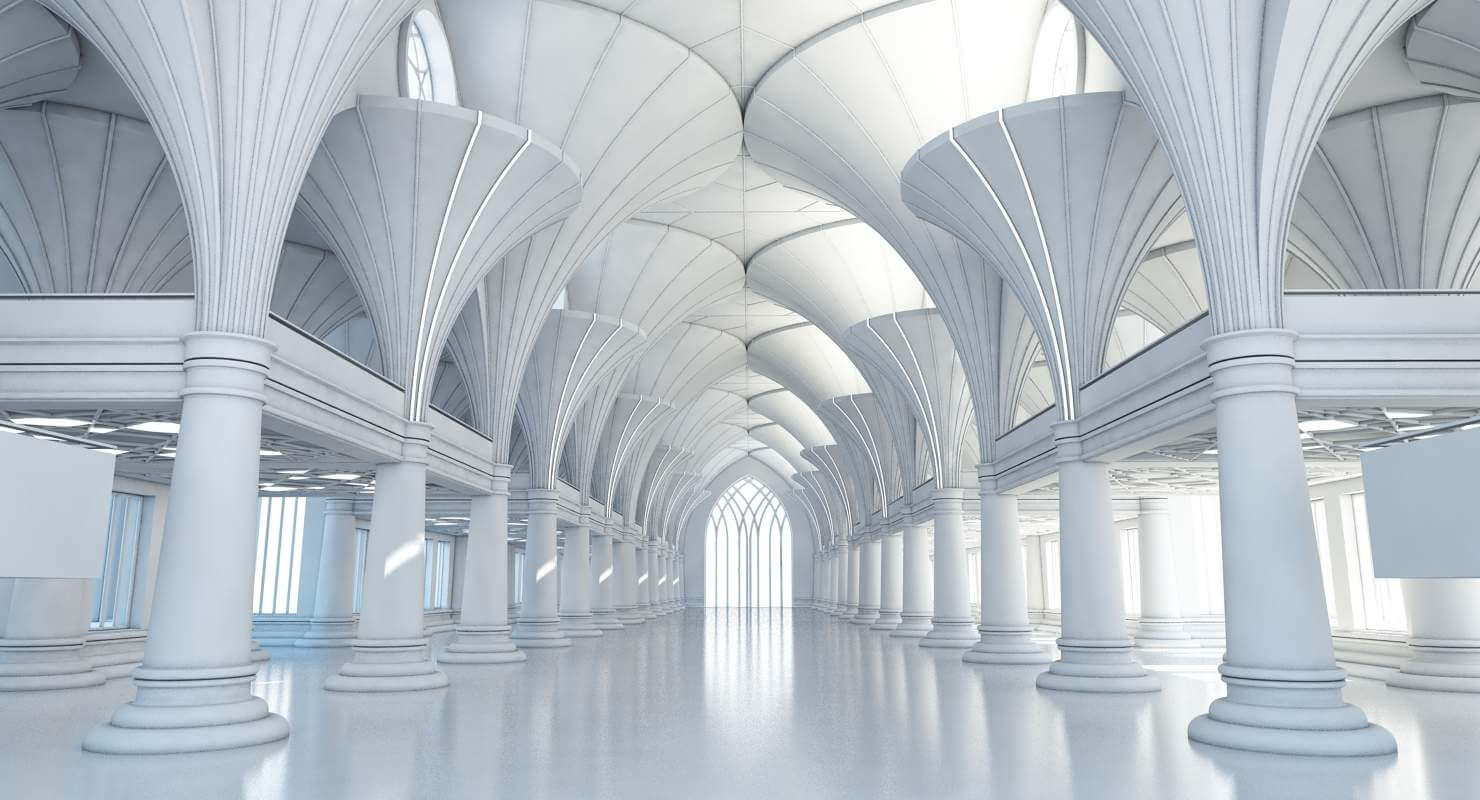 Modern Classic Interior Scene - 3D Model by Giimann