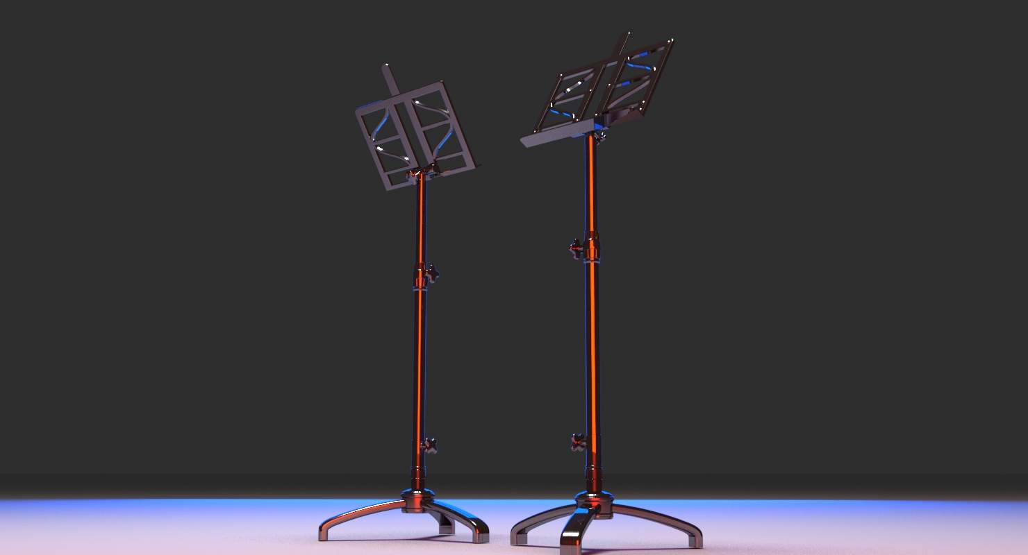 Note Stand - 3D Model by Giimann