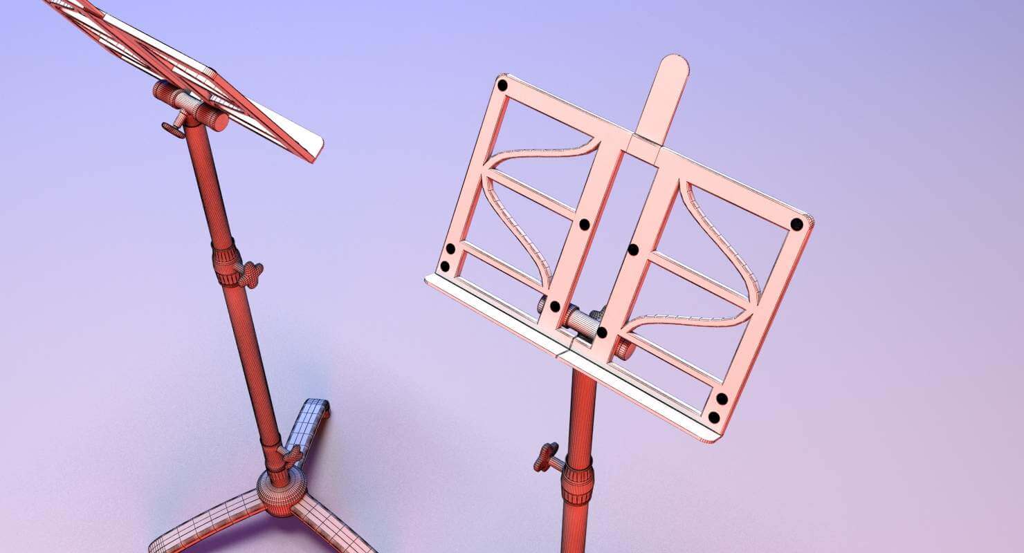 Note Stand - 3D Model by Giimann