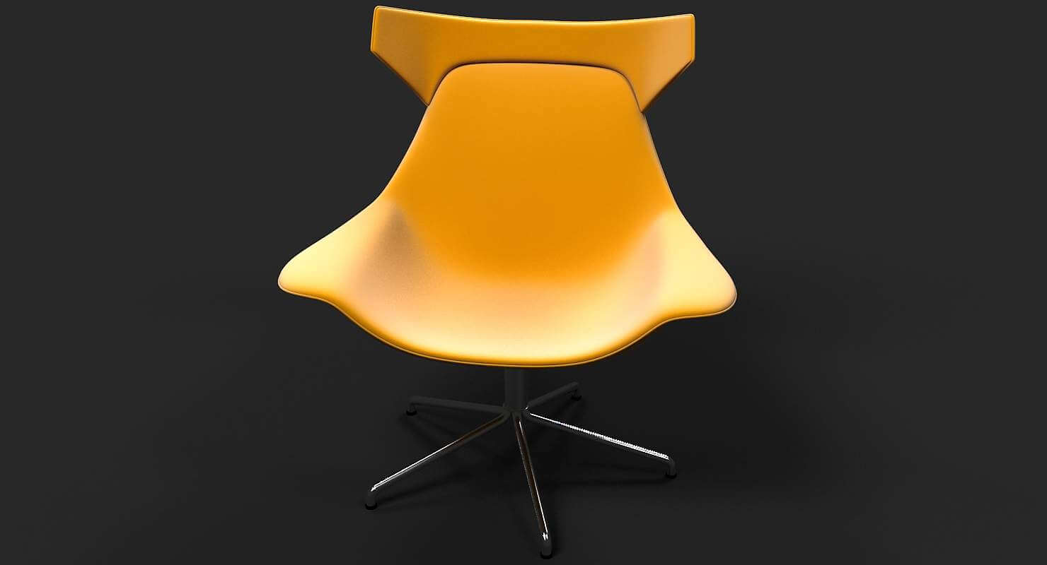 Offecct Lounge Chair - 3D Model by Giimann