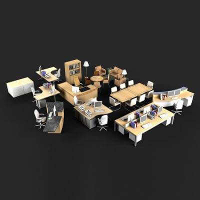 3D Models | Furniture | Office Furniture | RenderHub