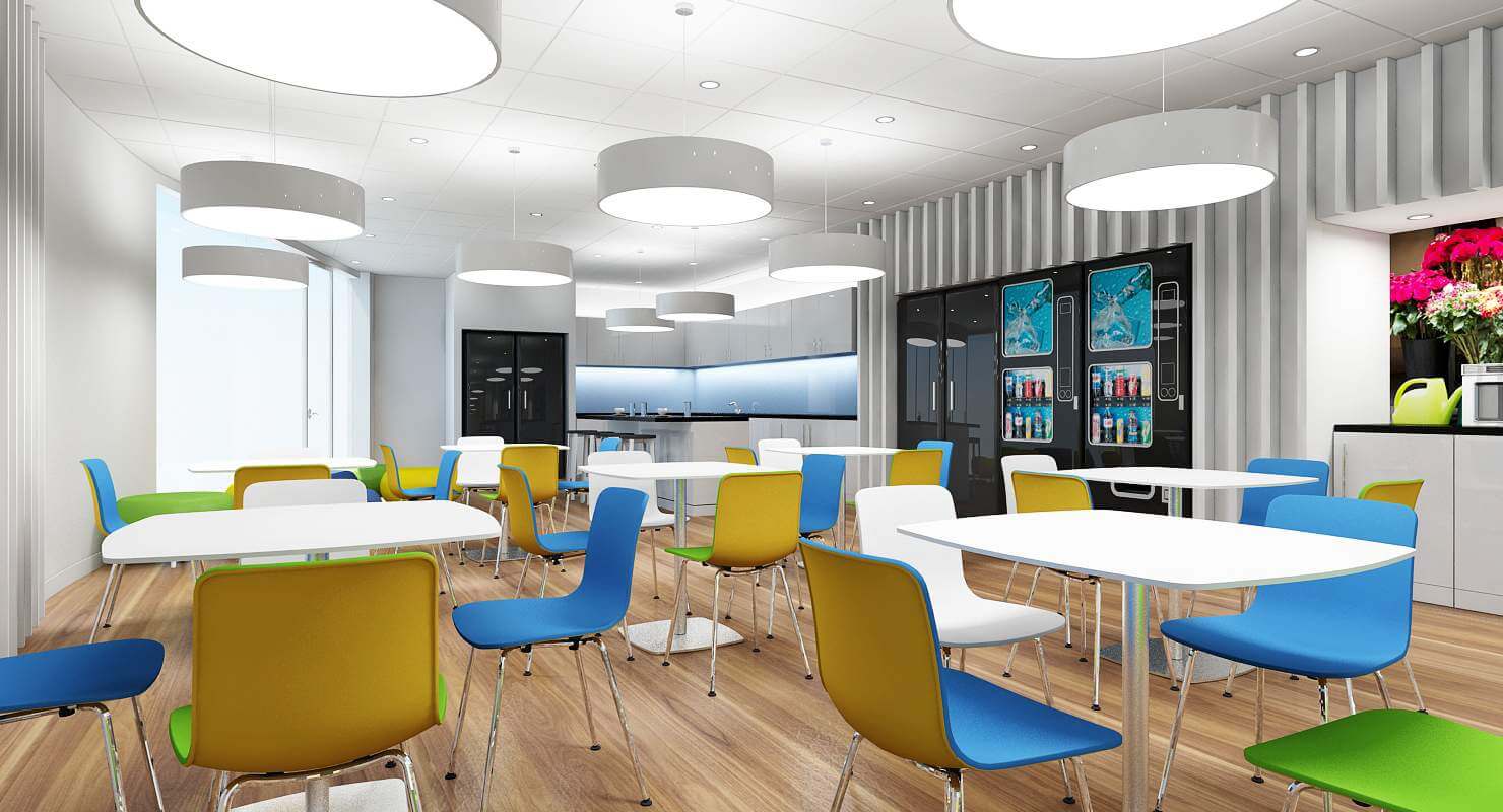 Office Tea Point Interior - 3D Model by Giimann