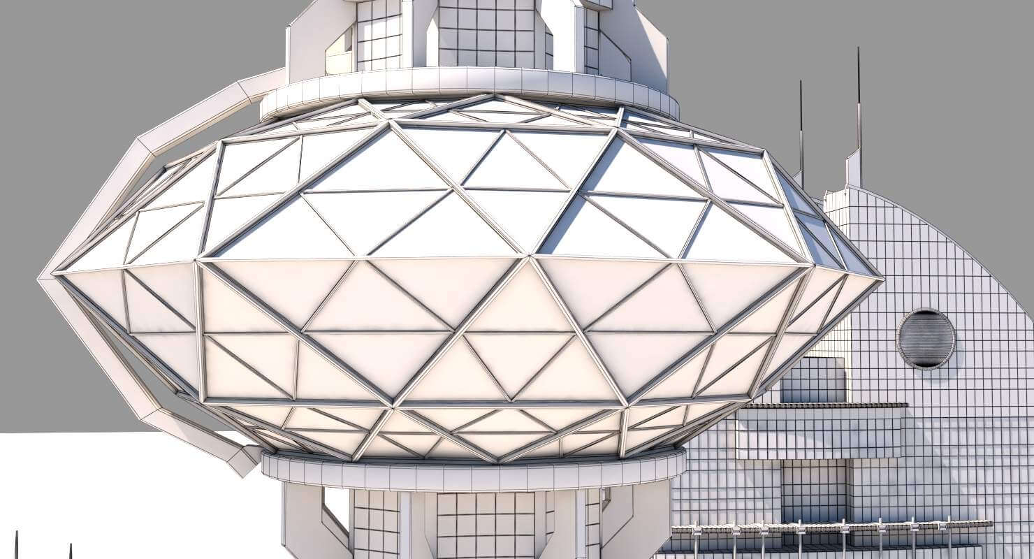 Riyadh Skyscrapers - 3D Model by Giimann