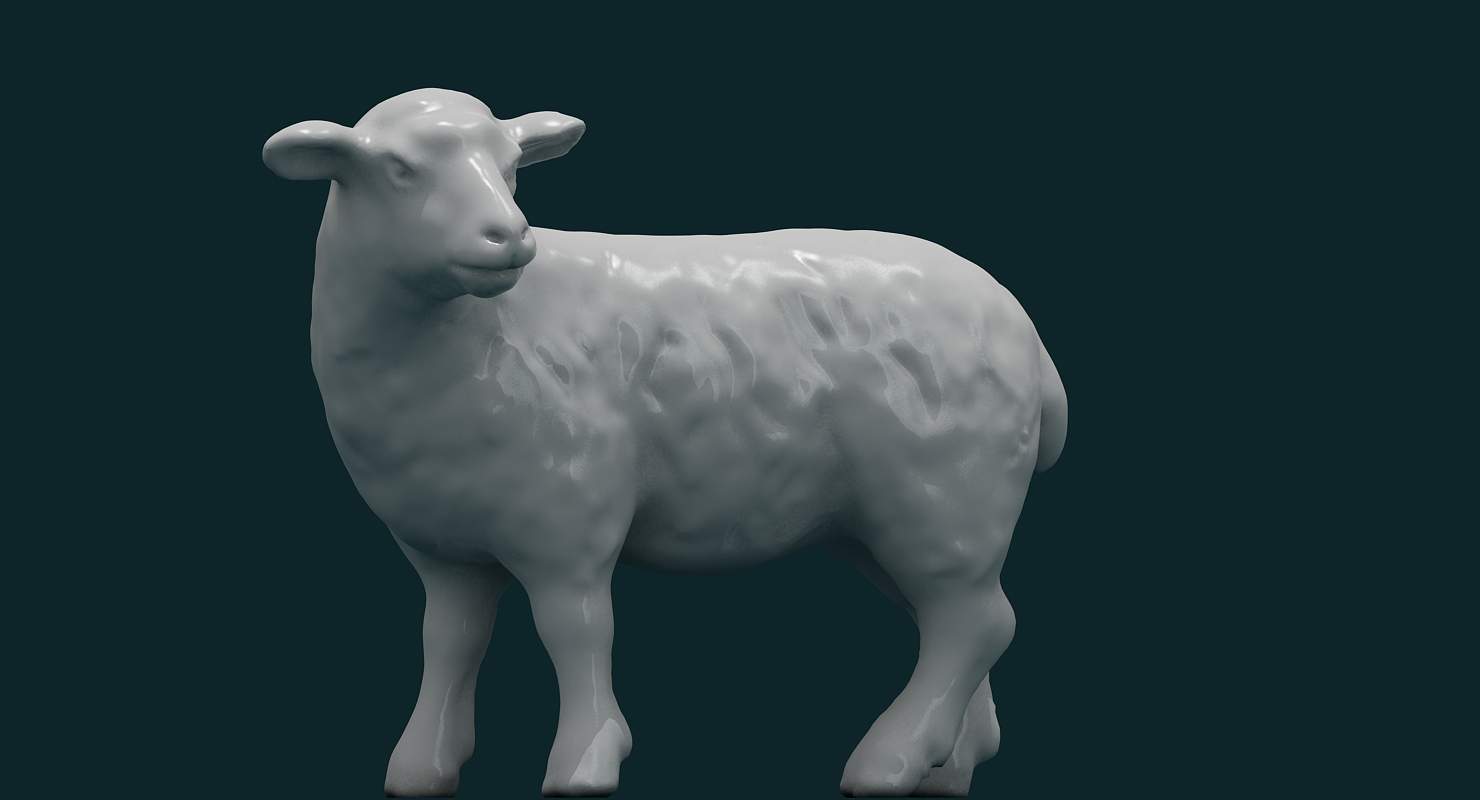 Sheep - 3D Model by Giimann