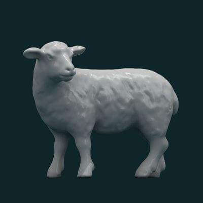 Sheep - 3D Model by Giimann