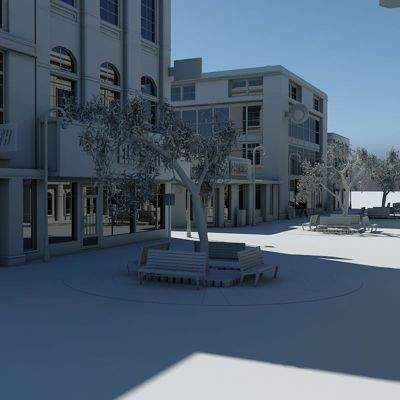 Shopping Center - 3D Model by Giimann