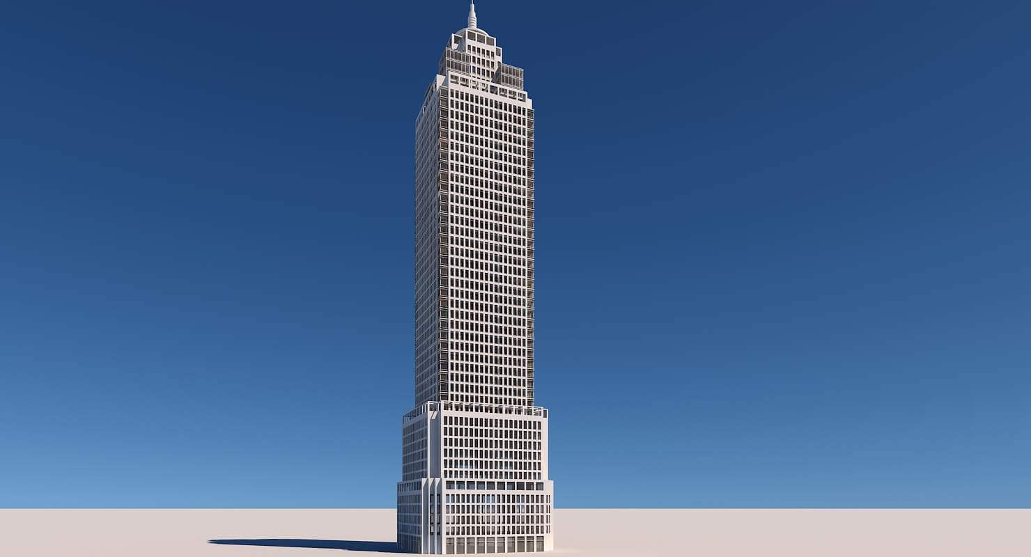Generic Skyscraper - 3D Model by Giimann