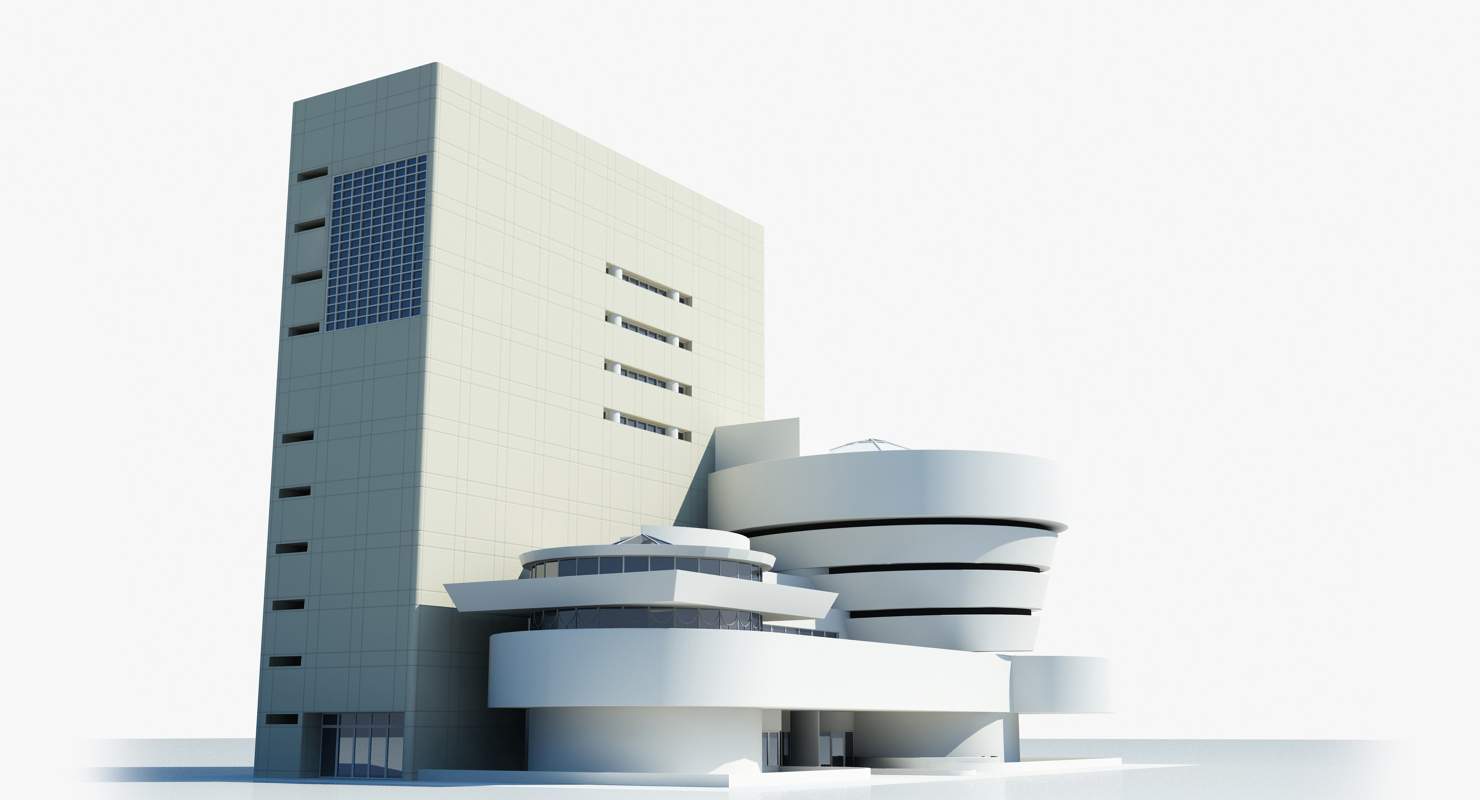 Solomon R. Guggenheim Museum - 3D Model by Giimann