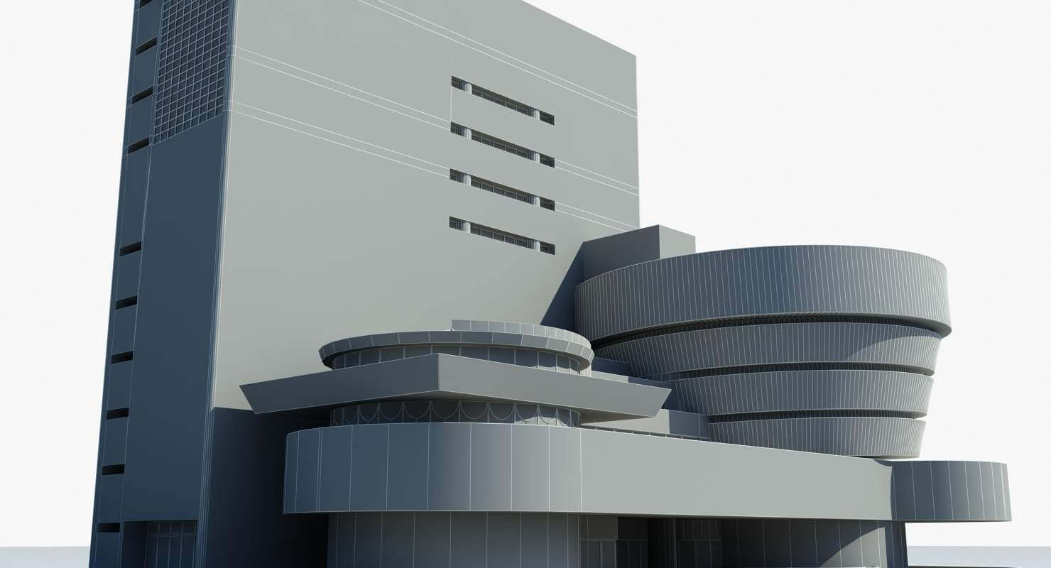 Solomon R. Guggenheim Museum - 3D Model by Giimann