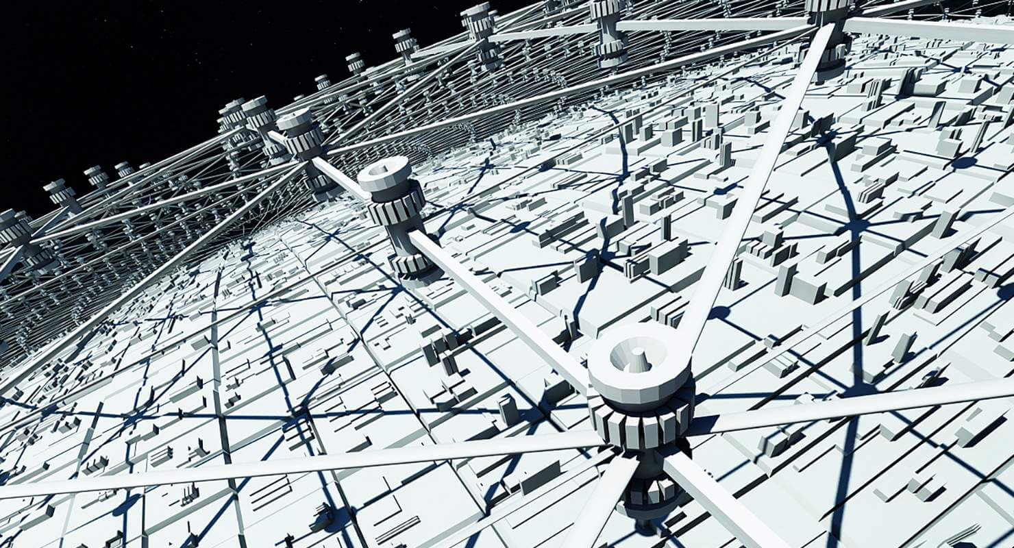 Space Station - 3D Model by Giimann