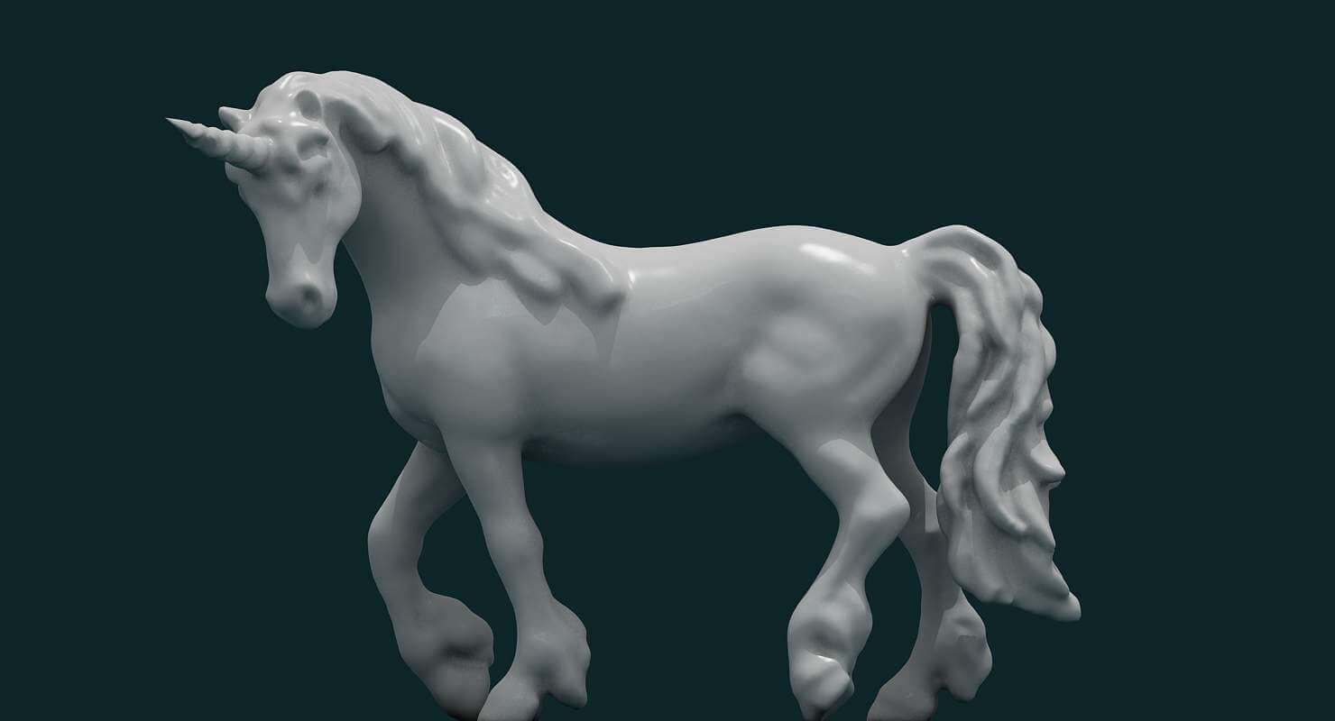 Unicorn - 3D Model by Giimann