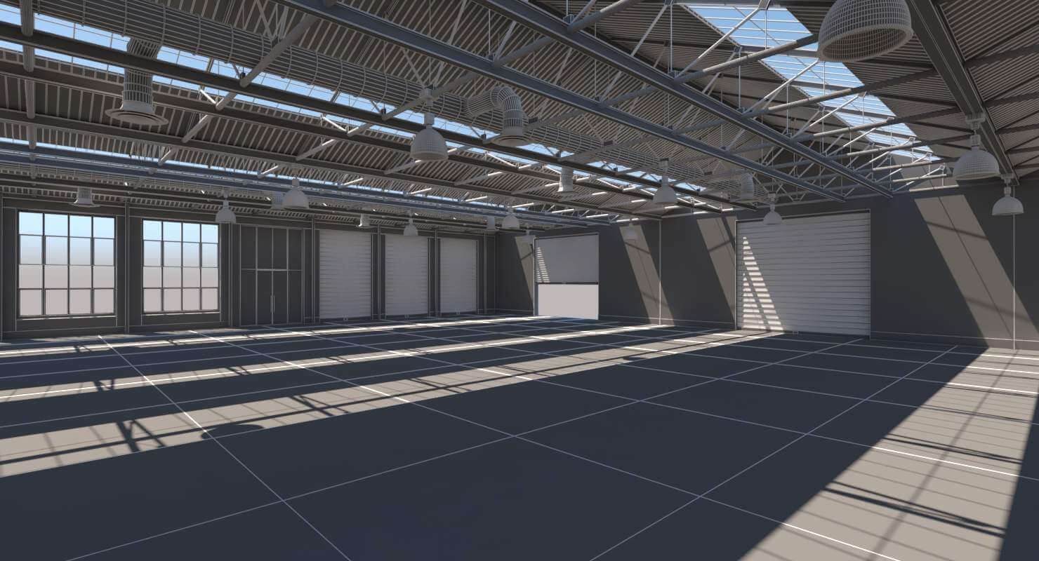 Warehouse - 3D Model by Giimann