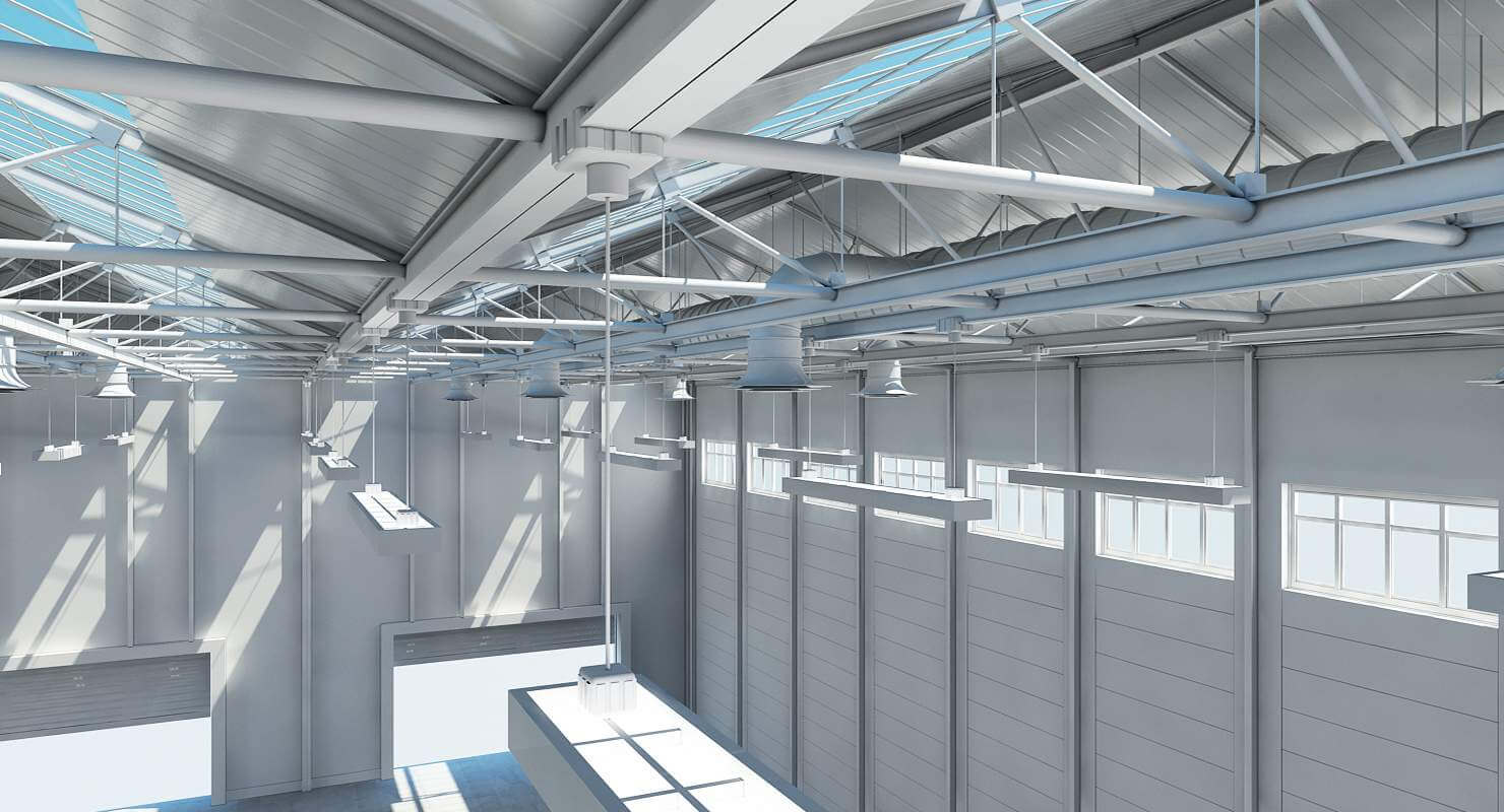 Warehouse - 3D Model by Giimann