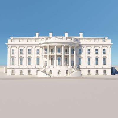 White House - 3D Model by Giimann