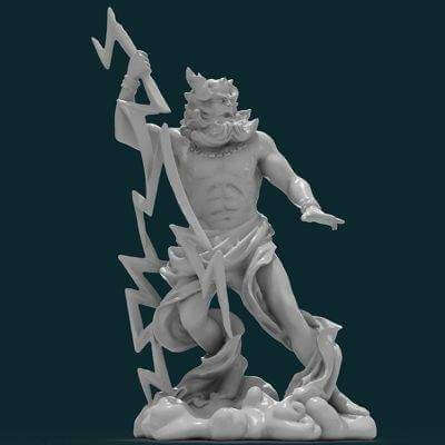 Zeus - 3D Model by Giimann