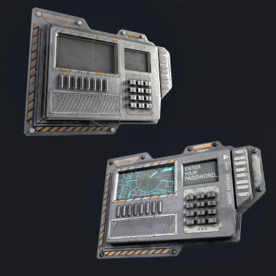 3D Models | Security | Control Panels | RenderHub