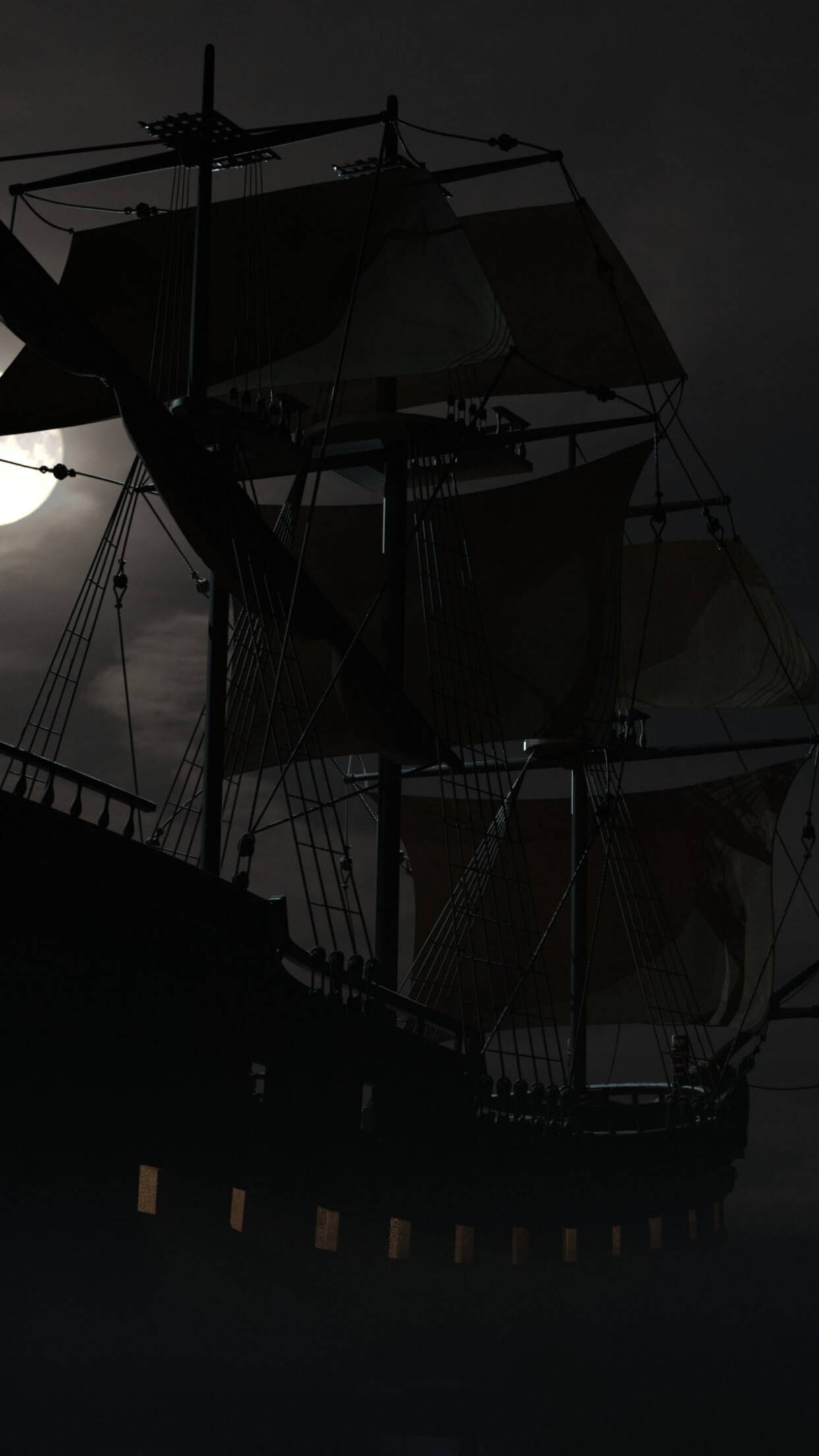 Calm Seas 3D Desktop HD Wallpaper