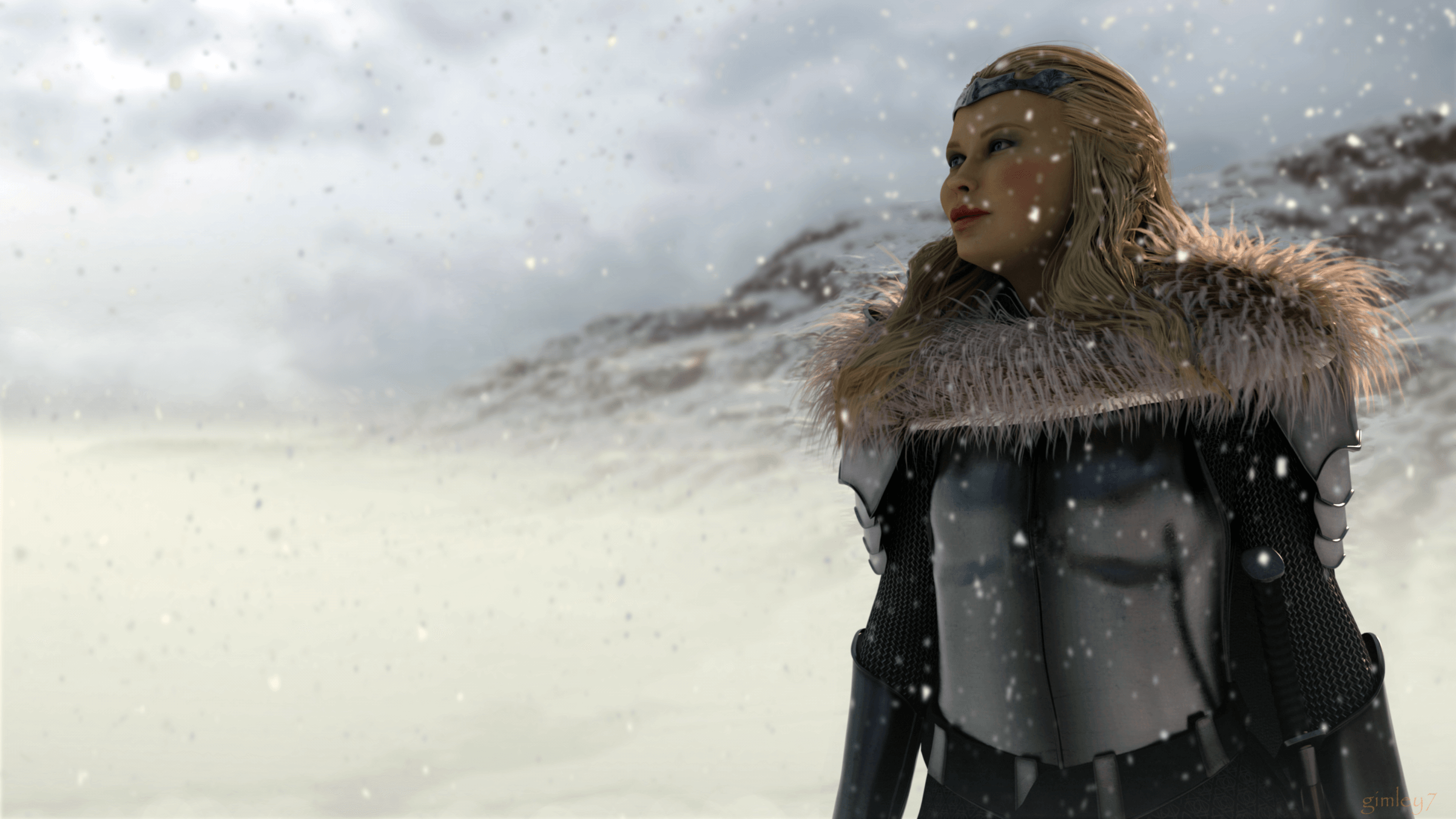 Galadriel 3D Render, Digital Art by gimley