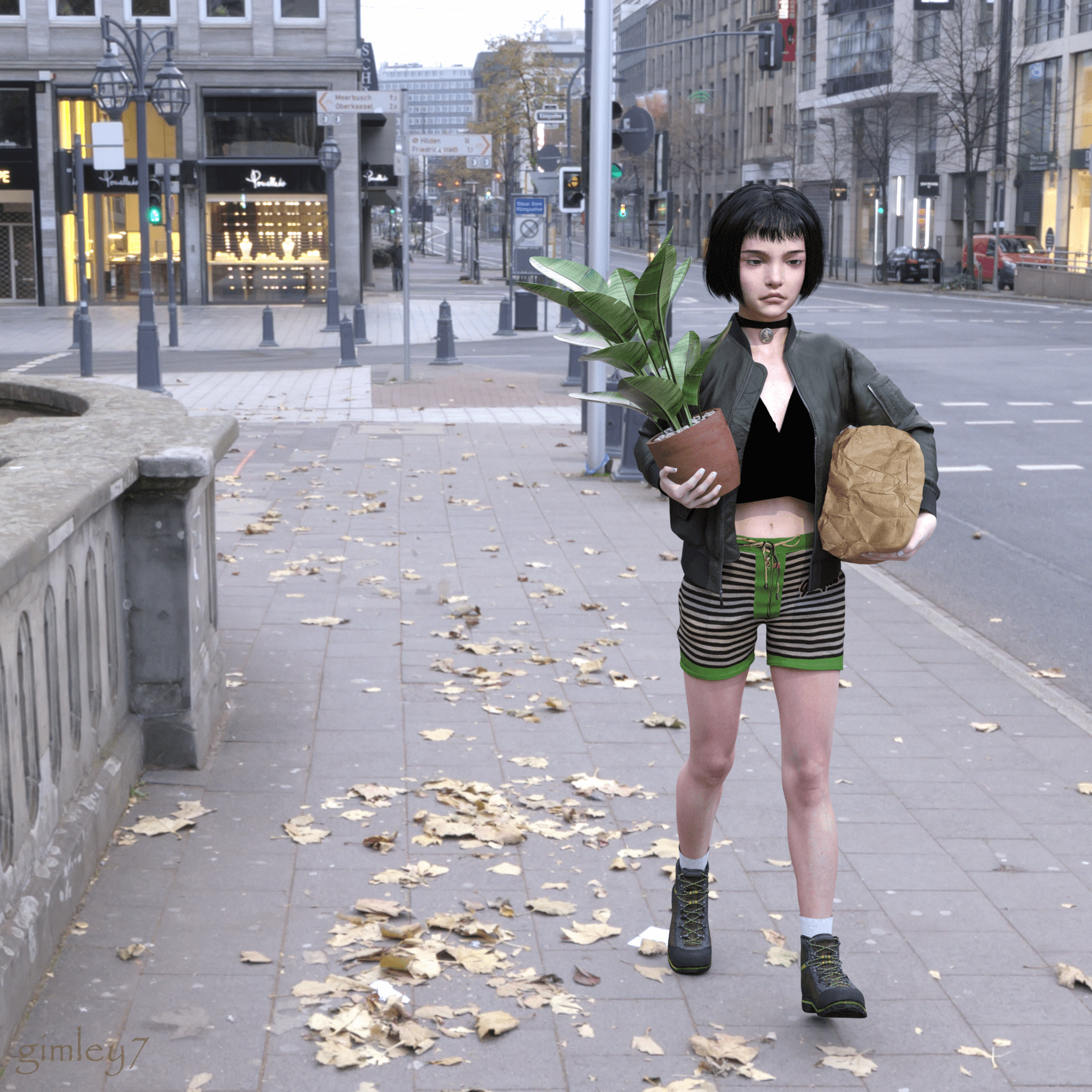 Mathilda - New Beginnings 3D Render, Digital Art by gimley