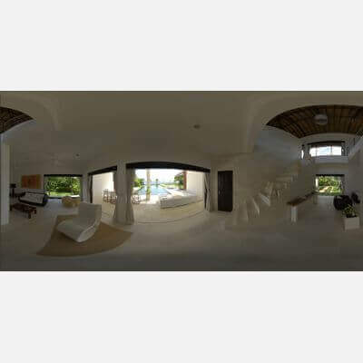 Midday Lake HDRI Sky - HDR Image by cgaxis