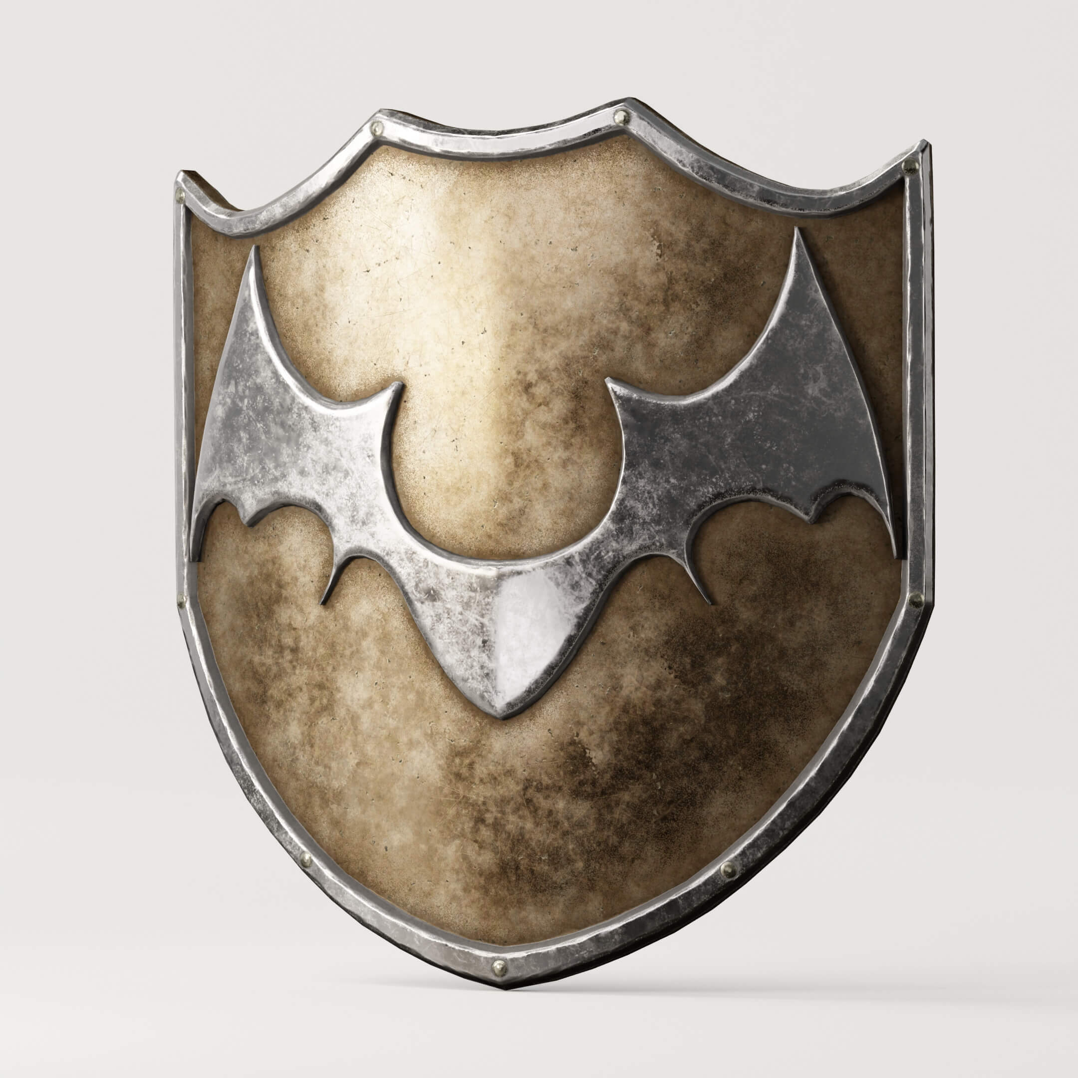 Bat Shield - 3D Model by giovanikadmos