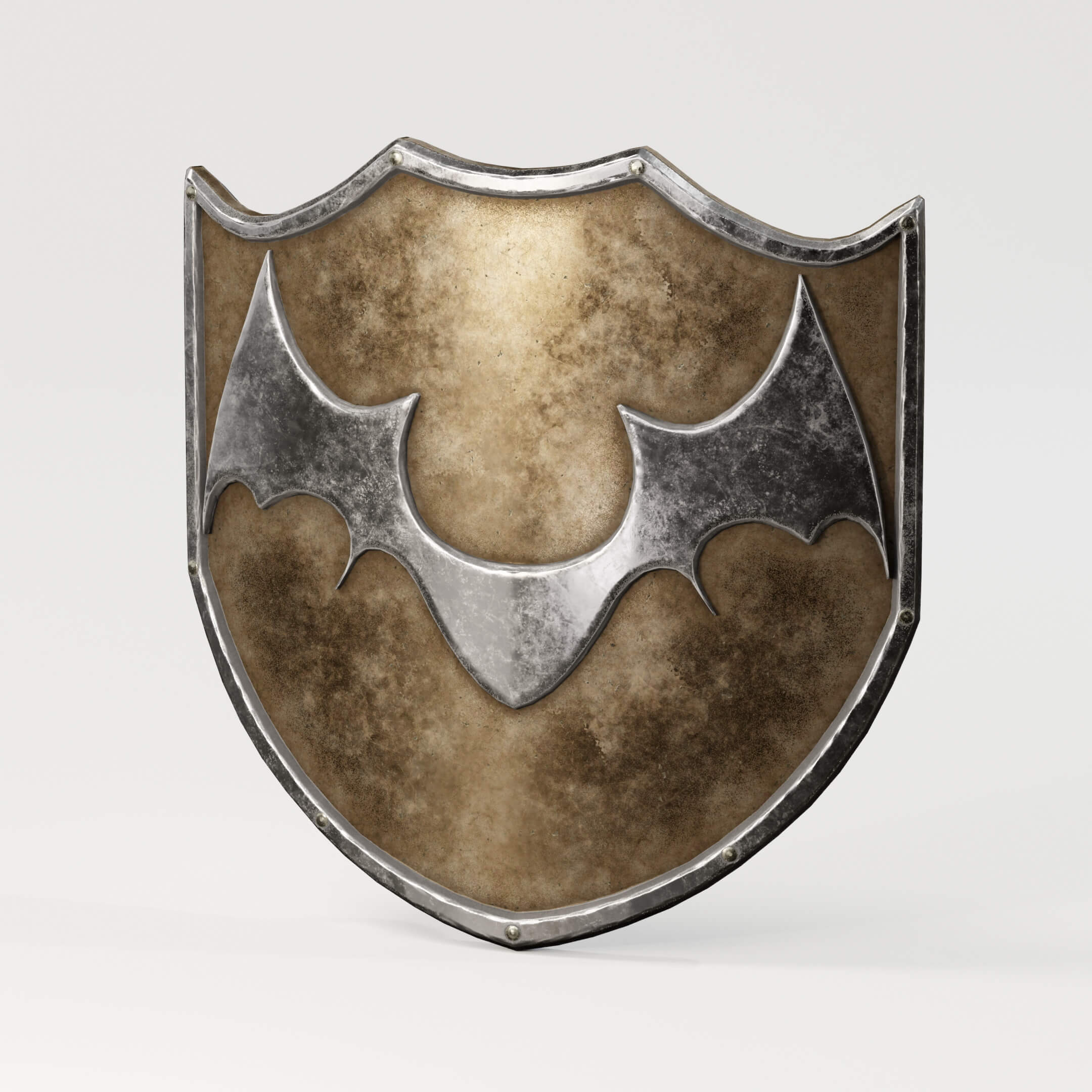 Bat Shield - 3D Model by giovanikadmos