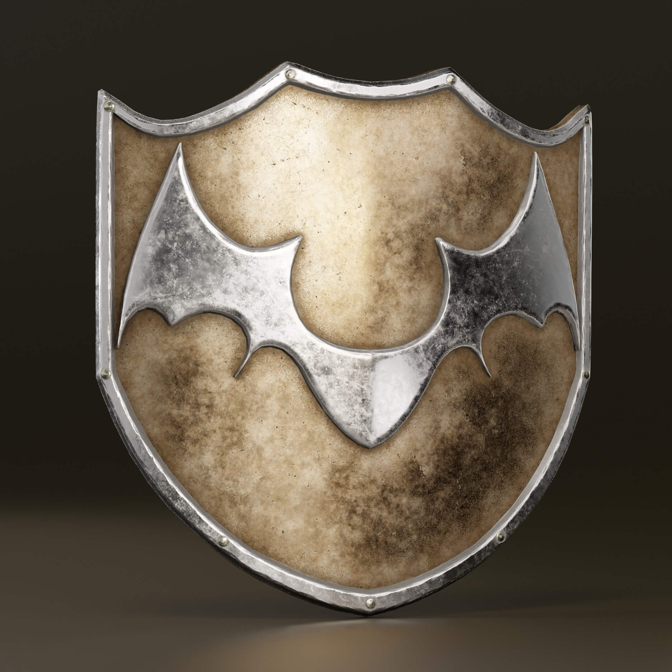 Bat Shield - 3D Model by giovanikadmos