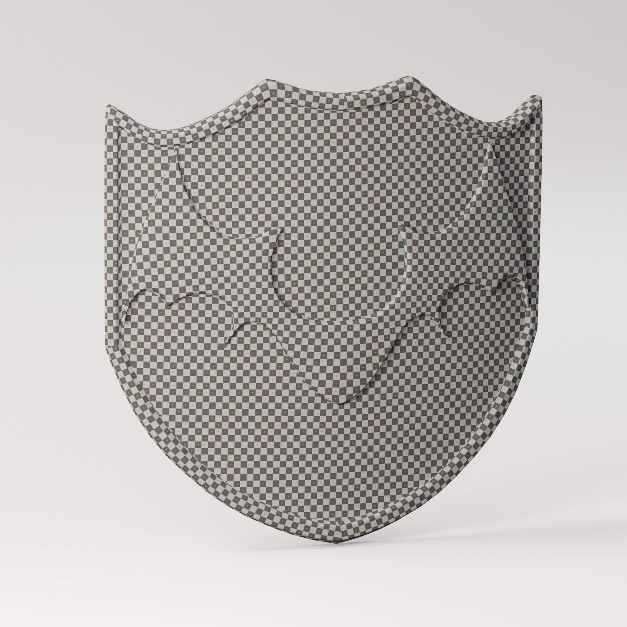 Bat Shield - 3D Model by giovanikadmos