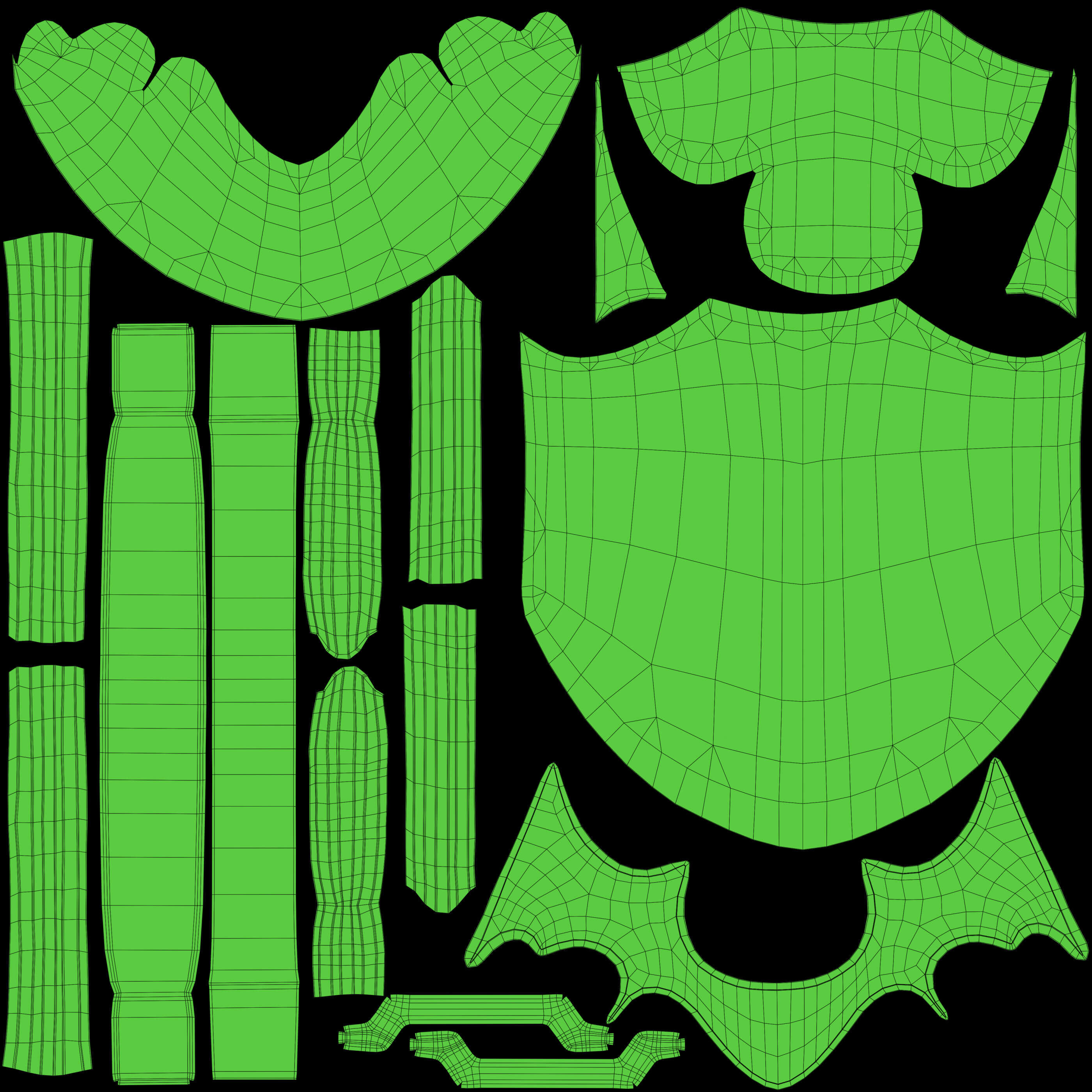 Bat Shield - 3D Model by giovanikadmos