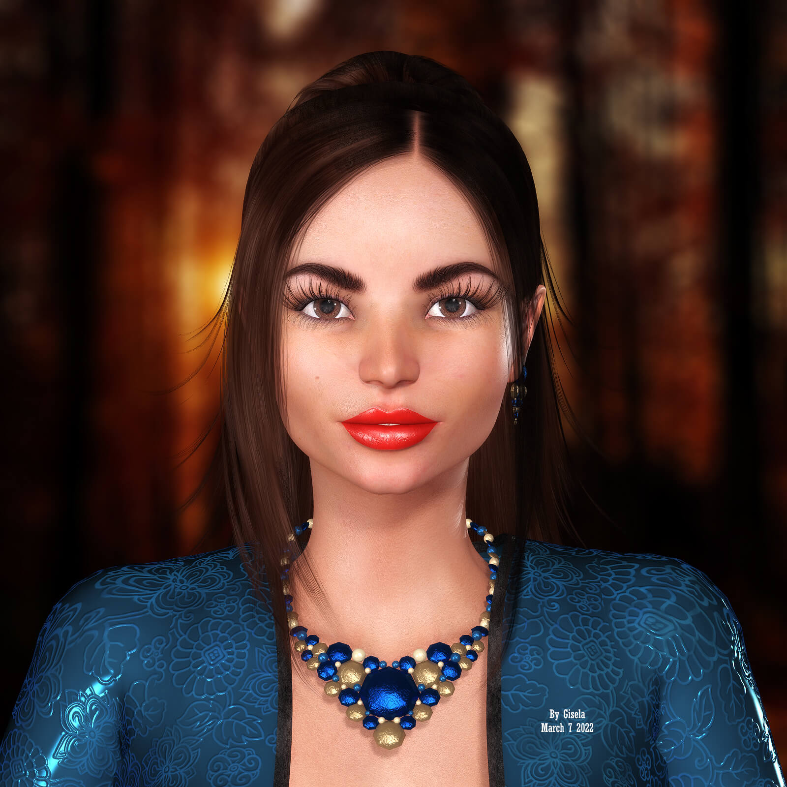 3 Dreams Busts 3D Render, Digital Art by Gise