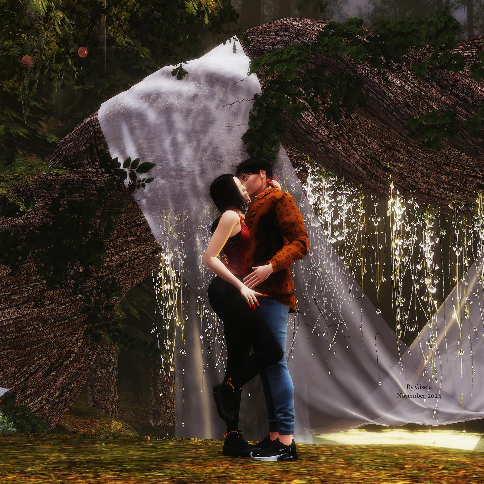 Andy and Rafaella 3D Render, Digital Art by Gise