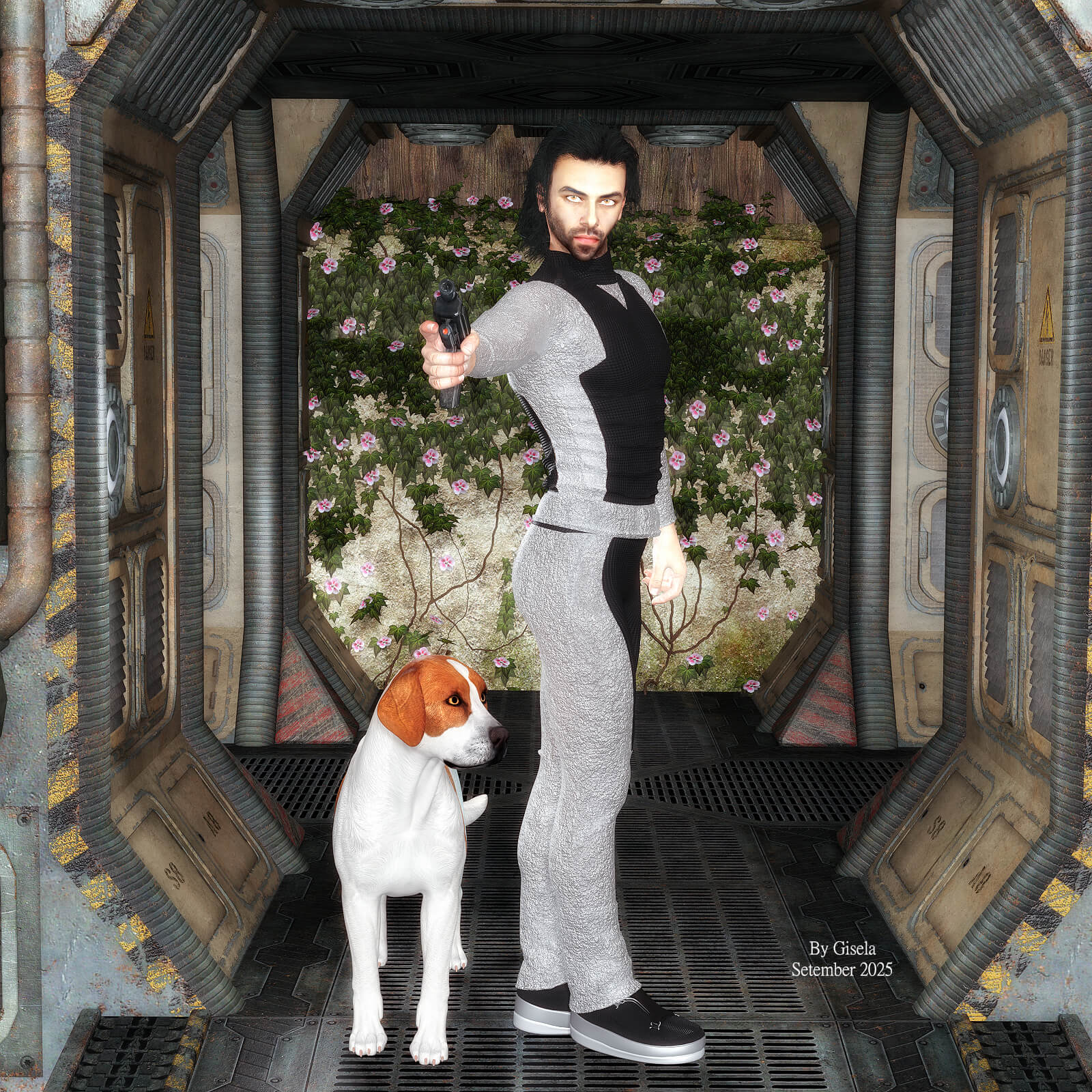 Aram 3D Render, Digital Art by Gise