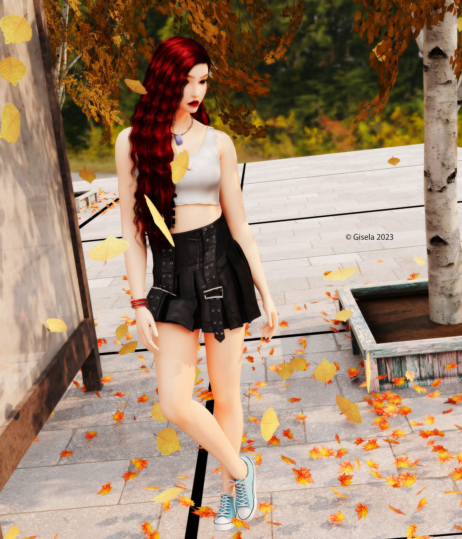 Autumn 2 3D Render, Digital Art by Gise