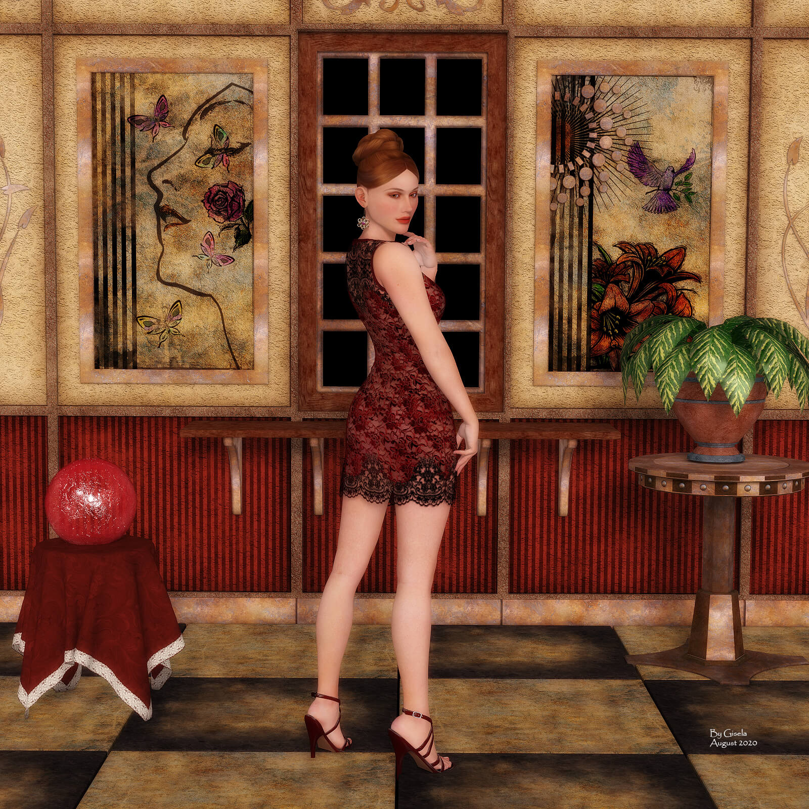 Dawn 3D Render, Digital Art by Gise