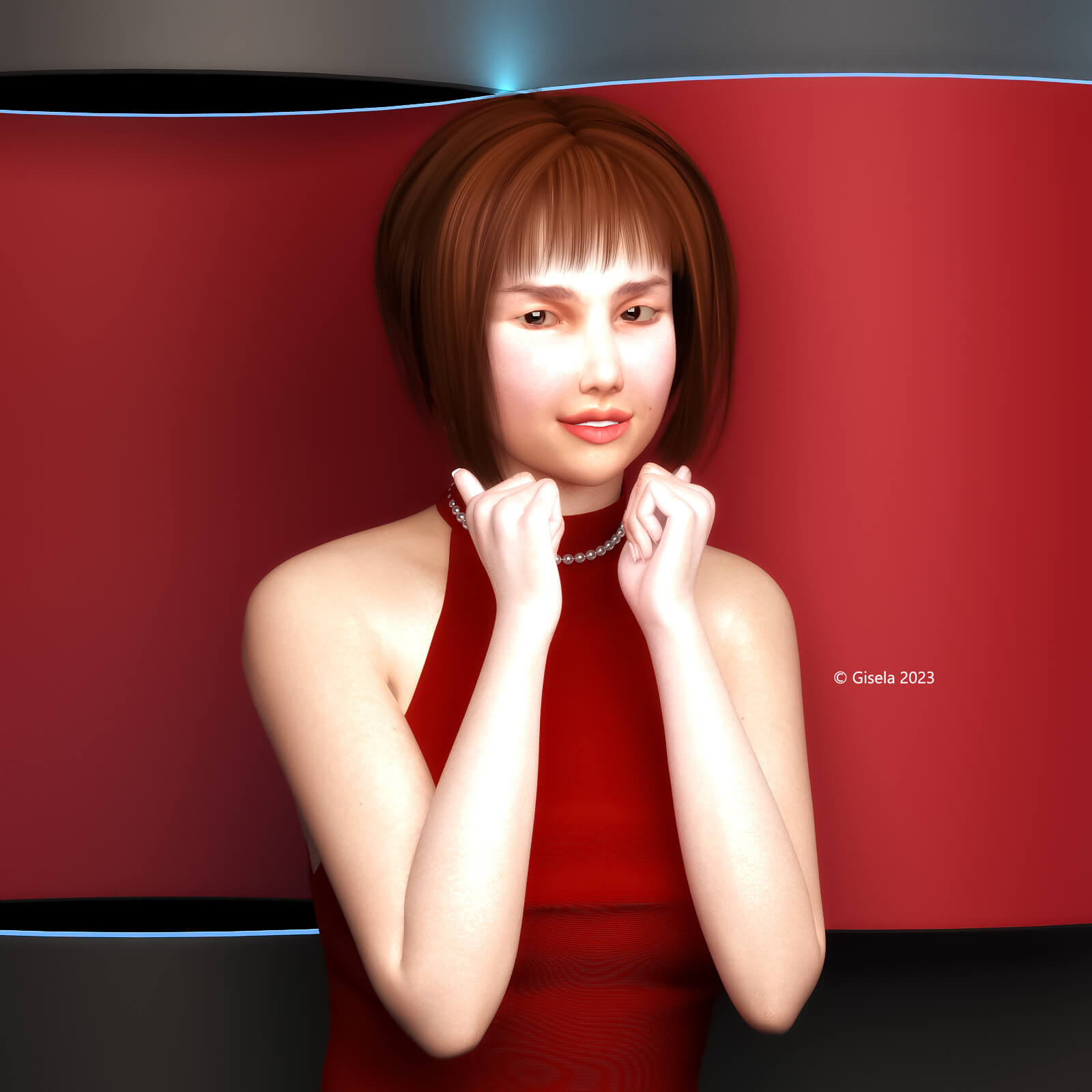 Dulce 3D Render, Digital Art by Gise